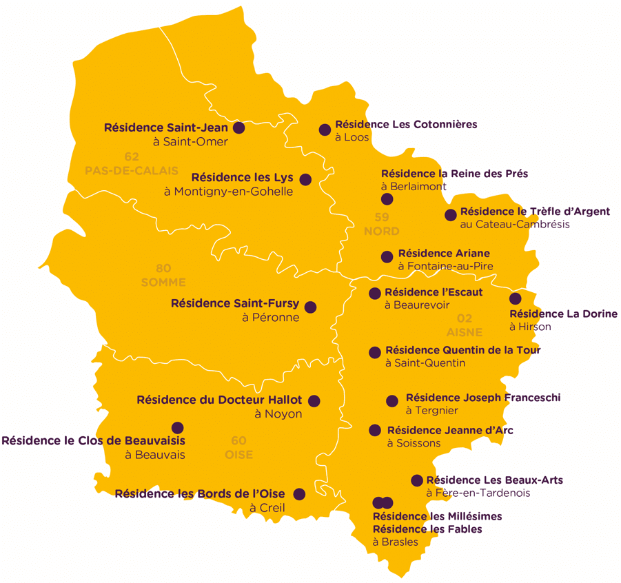 Maisons de retraite - Hauts de France - emeis